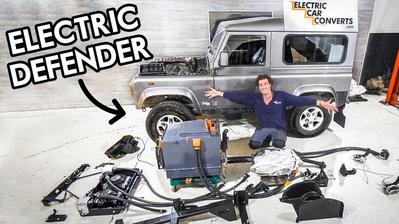 Land Rover Electric Conversion Kits Now Available Worldwide